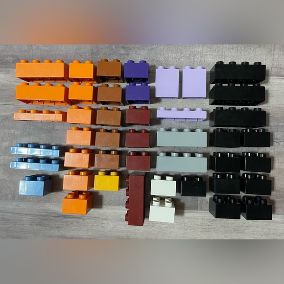Lego | Toys | Vintage Lego Duplo Building Blocks Vntg Vtg Big Lot Set ...